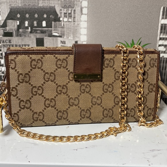 Gucci | Bags | Authentic Gucci Gg Long Wallet | Poshmark